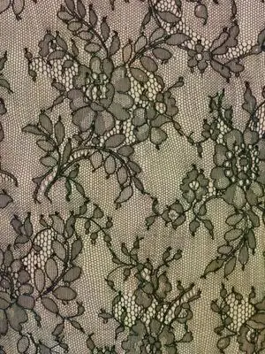 Alessandra Rich Chantilly Lace Overlay Halterneck Maxi Dress