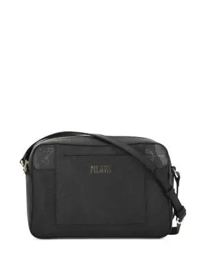ALVIERO MARTINI 1° CLASSE Logo-plaque Cross Body Bag - Black