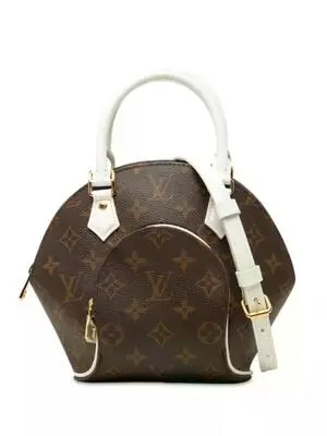 LOUIS VUITTON 2021-2026 Monogram Match Ellipse Bb Satchel - Brown