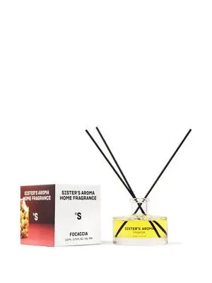 SISTER’S AROMA Logo-detail Reed Diffuser - Yellow