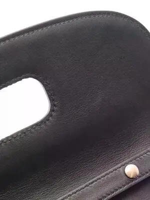 Gucci Small Calfskin Bamboo Diva Top Handle Bag Satchel - Black