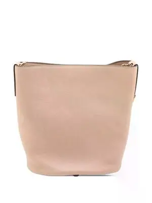 FERRAGAMO 2018-2026 Leather Gancini Bucket Bag Shoulder Bag