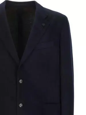 LARDINI Flower-patch Single-breasted Blazer