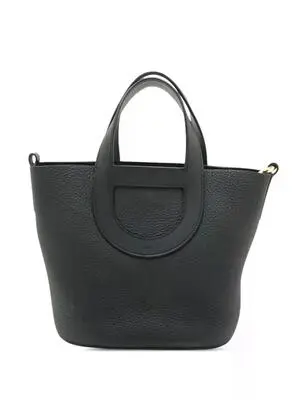 Hermès 2022 Clemence And Swift In The Loop 18 Handbag - Black