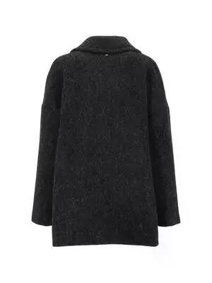 Lorena Antoniazzi Brushed Notched-lapel Coat