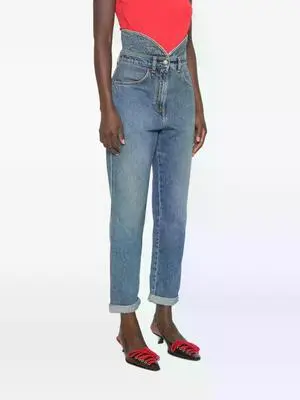 Philosophy Di Lorenzo Serafini High-waisted V-cut Jeans