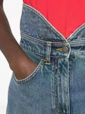 Philosophy Di Lorenzo Serafini High-waisted V-cut Jeans