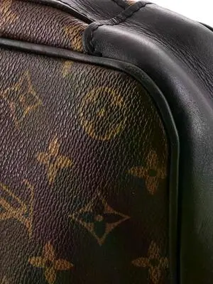 LOUIS VUITTON Bass Messenger Bag Macassar Monogram Canvas Pm Crossbody Bag