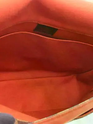 LOUIS VUITTON 1998 Damier Ebene Bastille Crossbody Bag