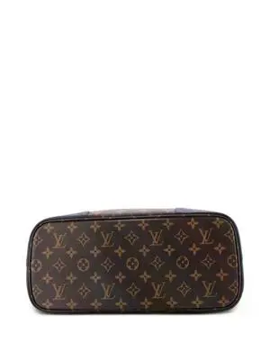 LOUIS VUITTON Monogram Canvas And Leather Flandrin Handbag Tote Bag - Blue