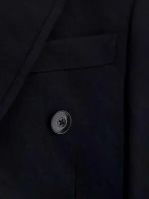 Emporio Armani Double-breasted Peak-lapel Coat