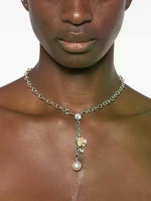 YVMIN Sterling Charm-pendant Necklace - Silver