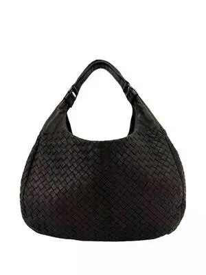 Bottega Veneta 2012-2026 Medium Intrecciato Campana Bag Tote Bag - Brown