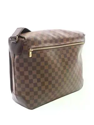 LOUIS VUITTON 2008 Damier Ebene Spencer Crossbody Bag