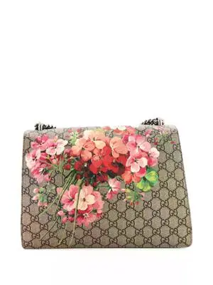 Gucci Dionysus Bag Blooms Print Gg Coated Canvas Medium Shoulder Bag