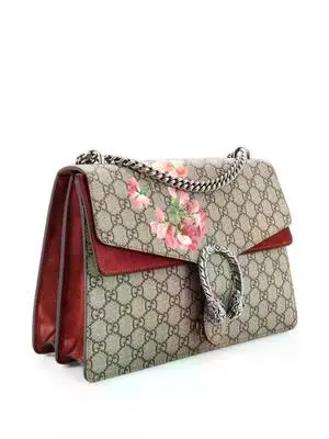Gucci Dionysus Bag Blooms Print Gg Coated Canvas Medium Shoulder Bag