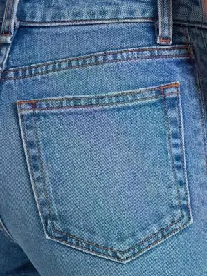 ASKK NY Edge Raw-cut Side-stripe Jeans