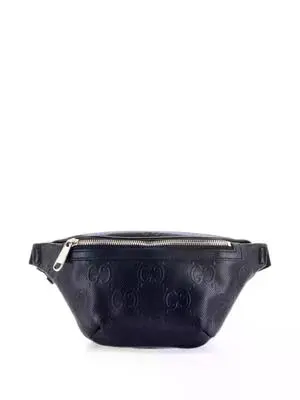 Gucci Gg Embossed Perforated Leather Small Belt Bag