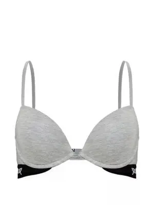 Palm Angels Push-up Bra - Grey
