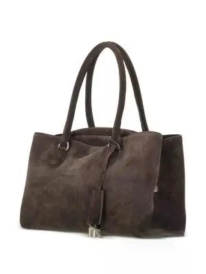 OSOI Suede Tote Bag - Brown