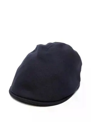 GRAN SASSO Logo-patch Flat Cap