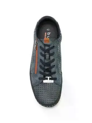 BUGATTI Perforated Side-zip Sneakers