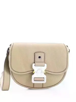 Dior Gallop Flap Messenger Bag Leather Mini Crossbody Bag - Green
