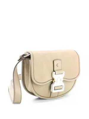 Dior Gallop Flap Messenger Bag Leather Mini Crossbody Bag - Green