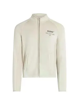 Guess Scuba Full-zip Sweatshirt - Neutrals