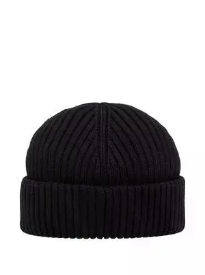 Fred Perry Ribbed Cotton Beanie Hat