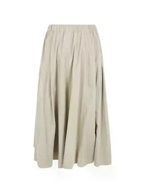 Aspesi Elasticated-waist Corduroy Midi Skirt