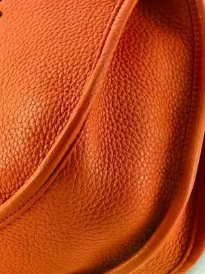 Hermès Evelyne Bag Gen Iii Clemence Pm Cross Body Bag - Orange