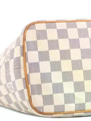 LOUIS VUITTON Damier Pm Tote Bag - White