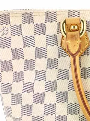 LOUIS VUITTON Damier Pm Tote Bag - White