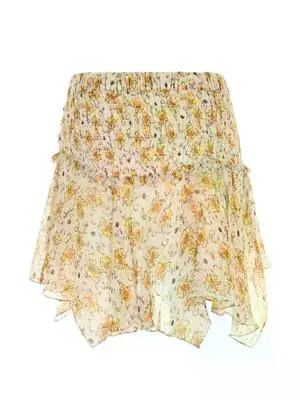 Isabel Marant Étoile Fiala Printed Chiffon Skirt
