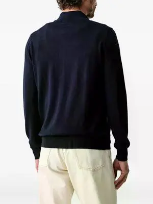 AERONAUTICA MILITARE Wool Zip-up Cardigan