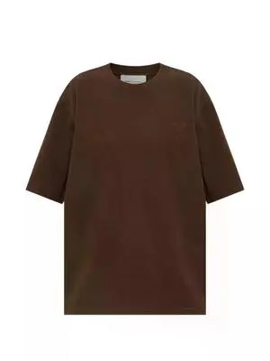 AMI Paris Cotton T-shirt With Embossed De Coeur