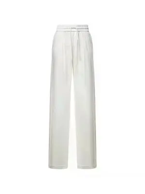 Max Mara Drawstring Wide-leg Track Pants