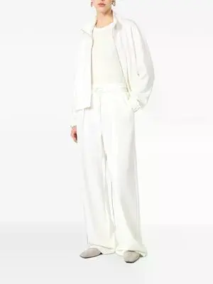 Max Mara Drawstring Wide-leg Track Pants - Neutrals