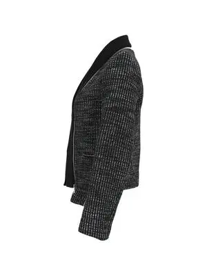 Sandro Tweed Zip-accent Blazer