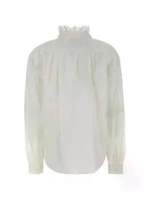 Isabel Marant Étoile Leota Ruffled Pleated Shirt