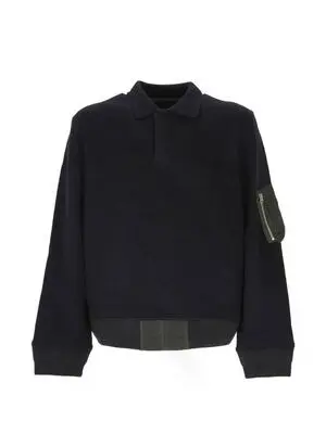 Sacai Zip-pocket Wool Sweater