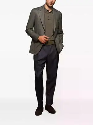 Caruso Long-sleeve Polo Shirt