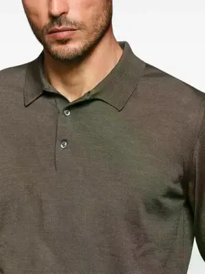 Caruso Long-sleeve Polo Shirt