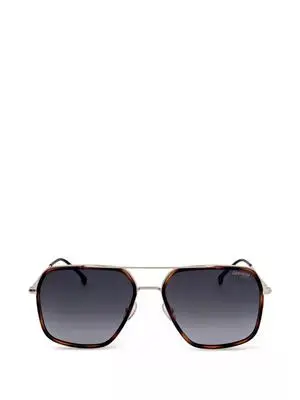 Carrera Eyewear Geometric-frame Sunglasses - Brown