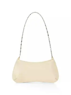 Jacquemus Bisou Chain Leather Shoulder Bag - Neutrals