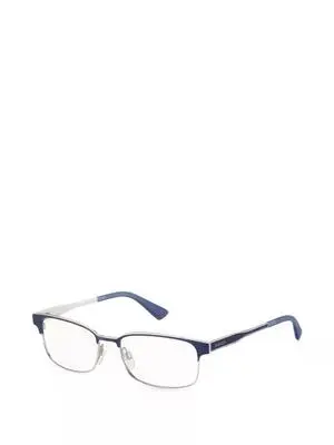 Tommy Hilfiger Matte Rectangle-frame Glasses