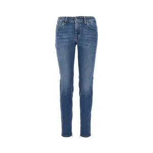 7 For All Mankind Y2k Skinny Fit Jeans - Blue