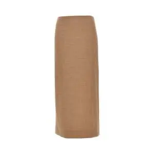 ARMARIUM Jackie Stretch Wool Midi Skirt