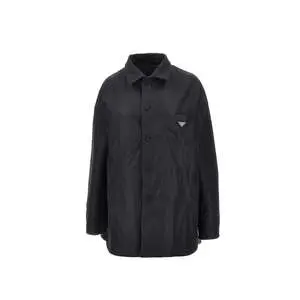 Prada Cashwool And Re-nylon Reversible Overshirt